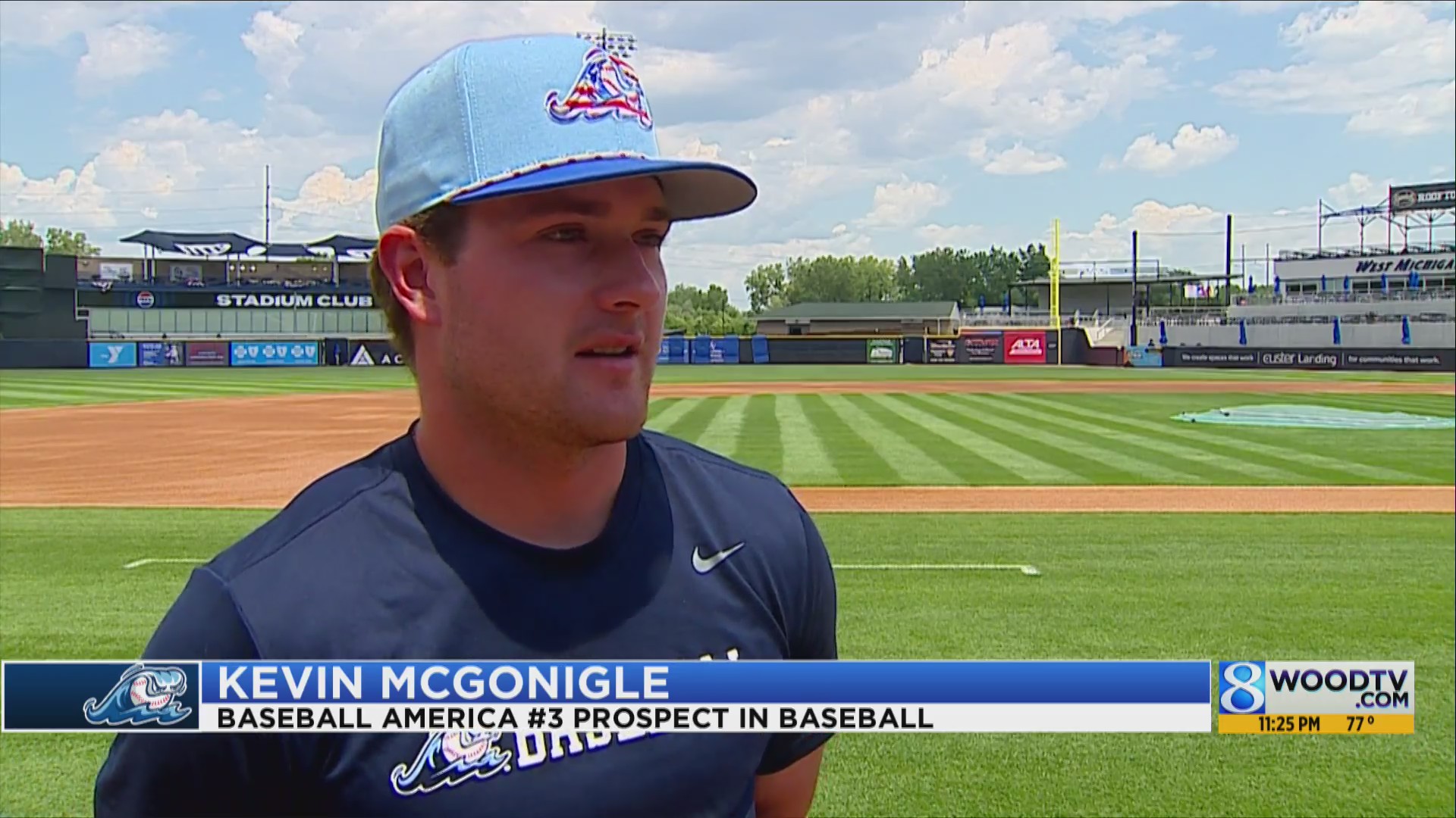McGonigle No. 3 prospect by Baseball America – CBS47 and KSEE24 | News from YourCentralValley.com