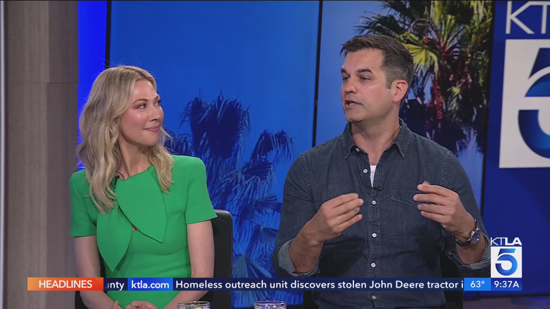 Desi Lydic and Michael Kosta talk being on ‘The Daily Show’ – KTLA