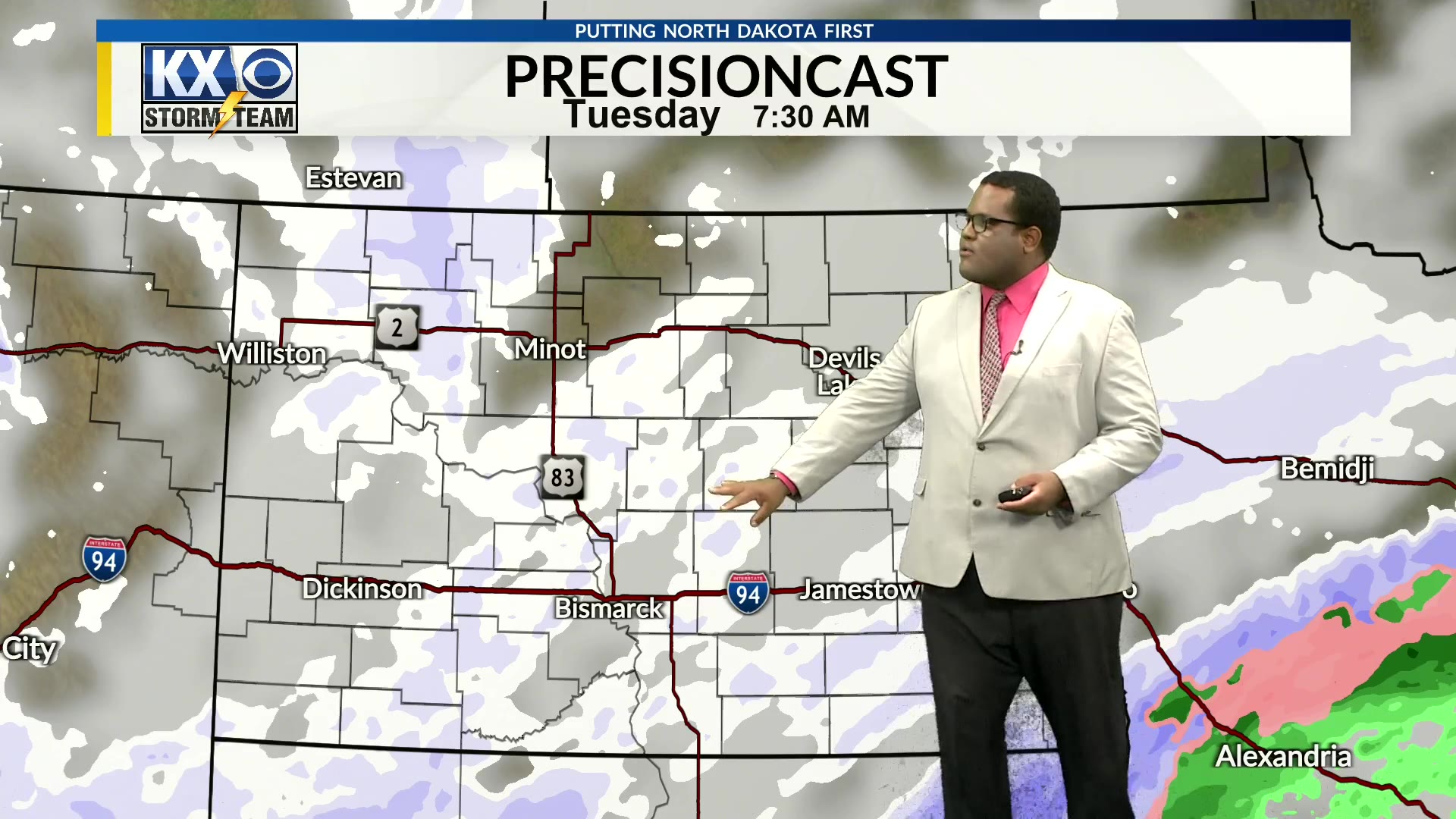 Meteorologist Andre Brooks Morning Forecast 3-4 – KX NEWS