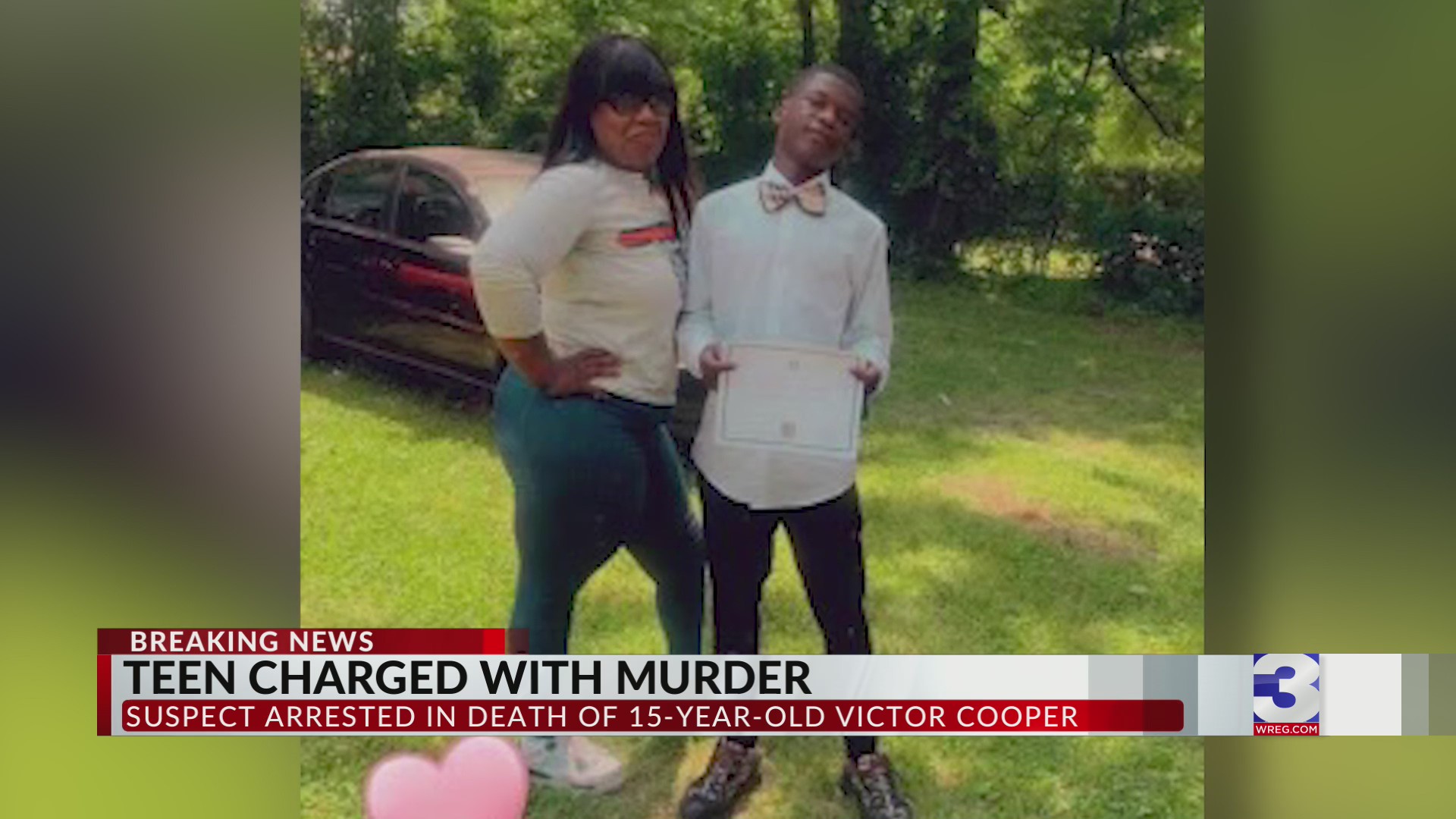 17-year-old arrested in connection with Victor Cooper Murder – WREG.com