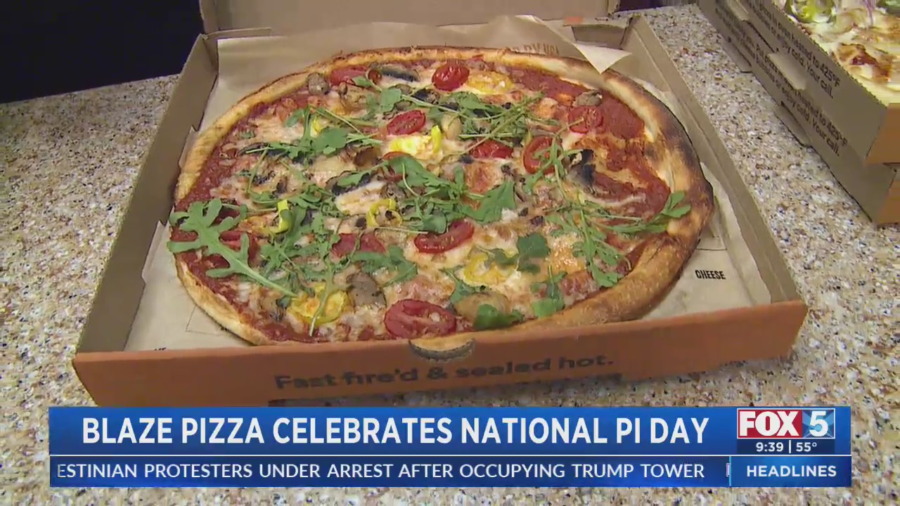Pi Day Specials at Blaze Pizza – FOX 5 San Diego & KUSI News