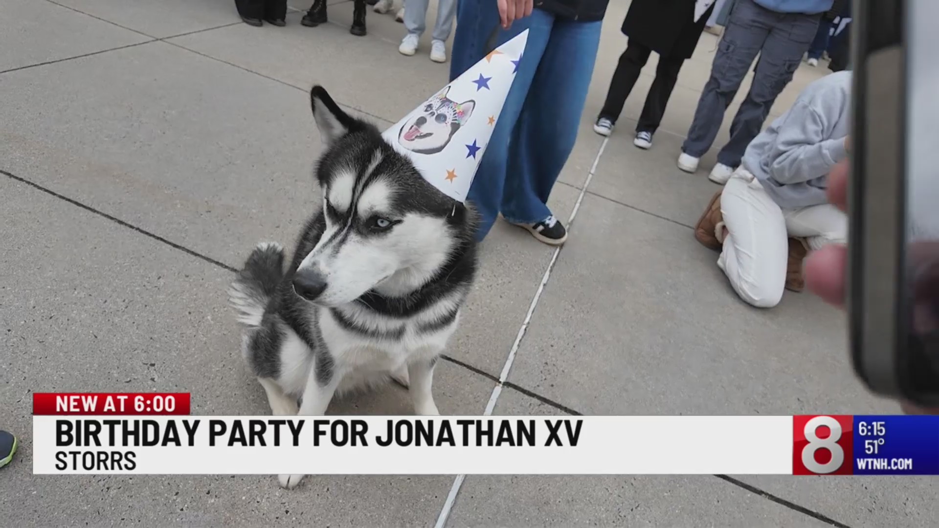 UConn celebrates mascot Jonathan’s birthday – WTNH.com