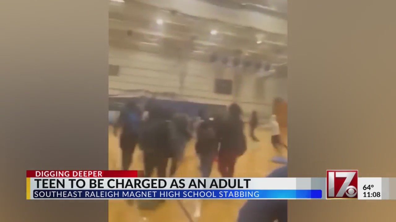 Raleigh teen accused in fatal high school stabbing to be charged as ...
