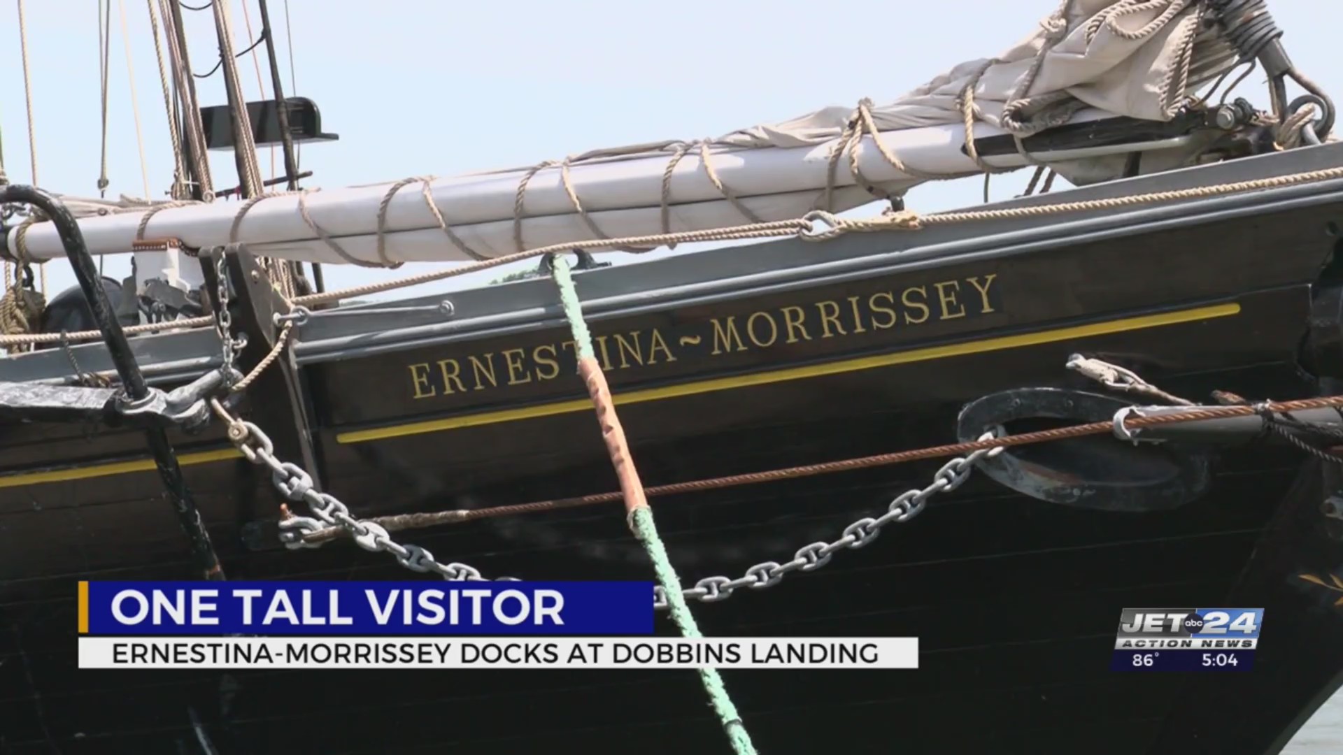 One tall visitor — Tall ship Ernestina-Morrissey makes stop in Erie ...
