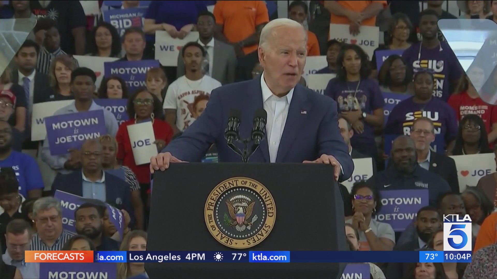 President Biden insists he will stay in race: Voters ‘made me the ...