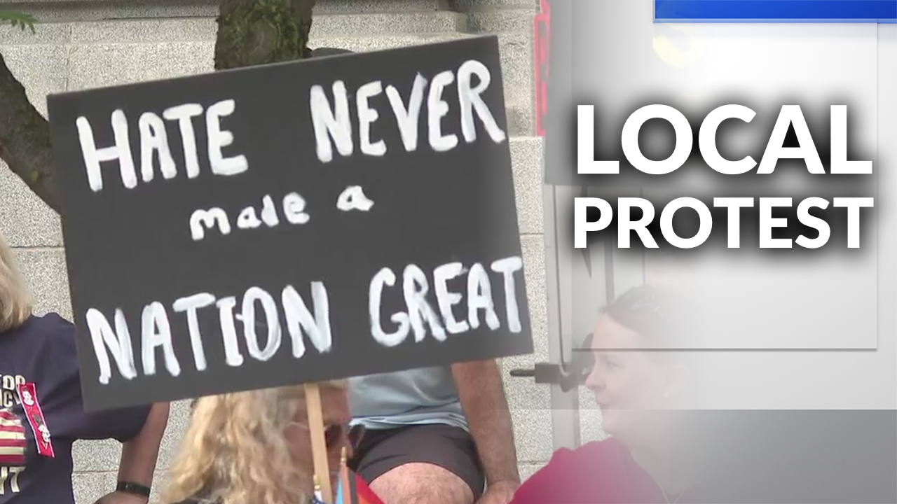 Locals gather in Youngstown for ‘No Kings’ protest against Trump – WKBN.com