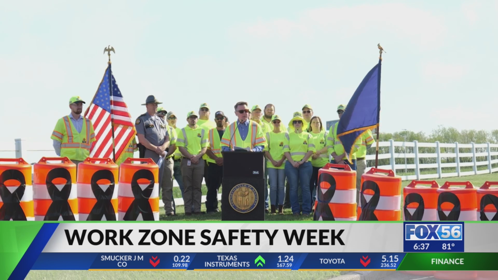 Kentucky celebrates work zone safety week – FOX 56 News