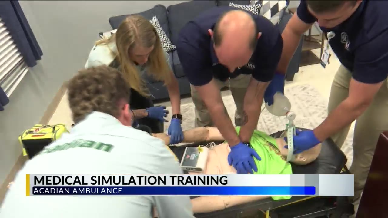 Take a look at medical simulation training with Acadian Ambulance ...