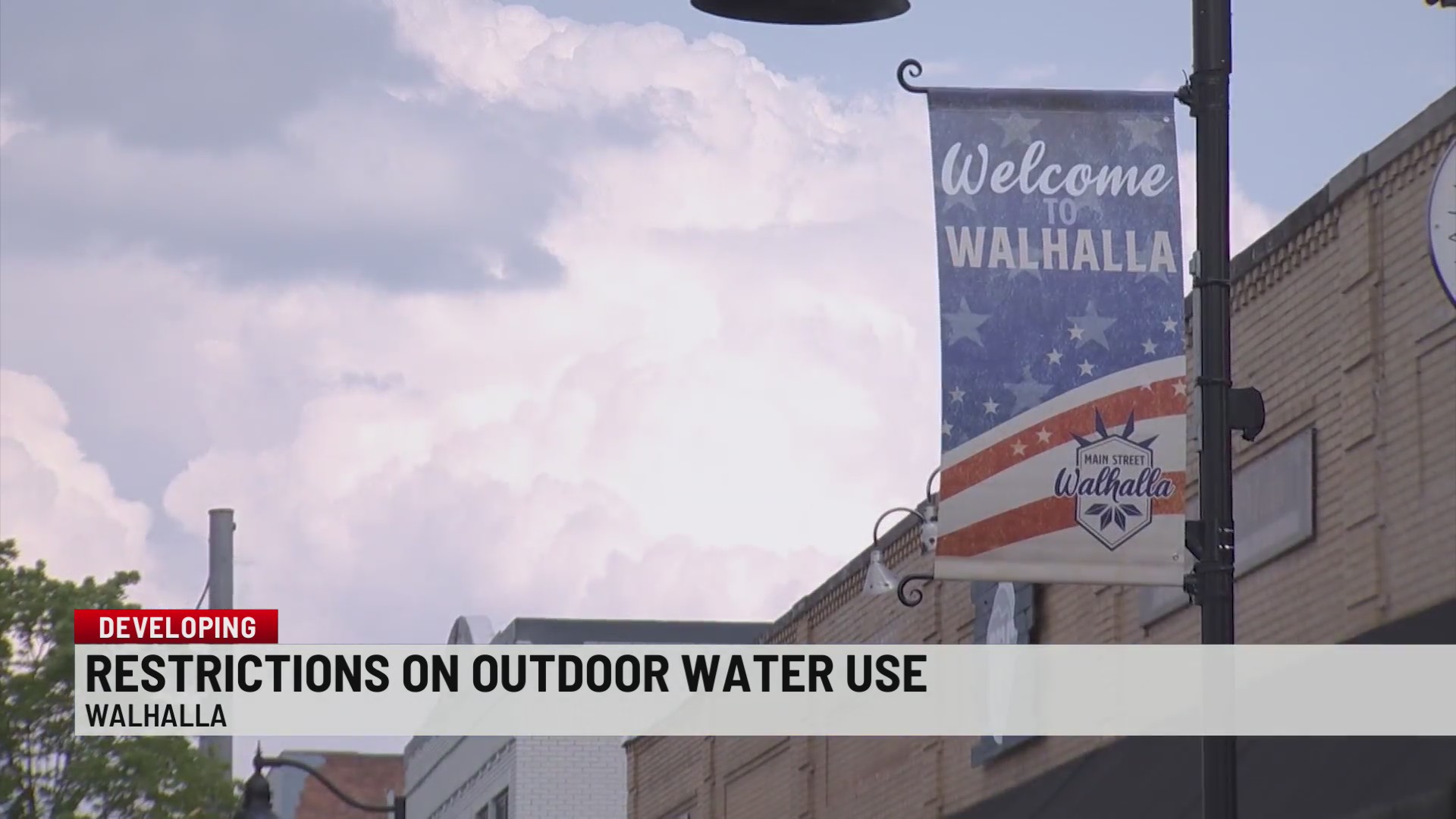 City of Walhalla temporarily restricting outdoor water use – WSPA 7NEWS