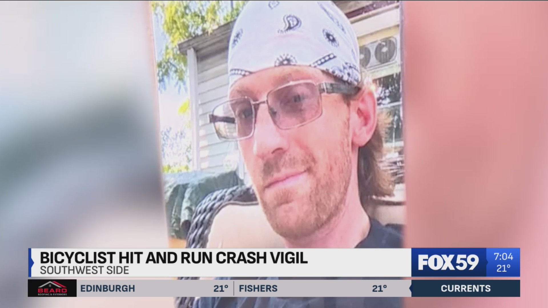 Vigil held for bicyclist killed in hit-and-run crash – Fox 59