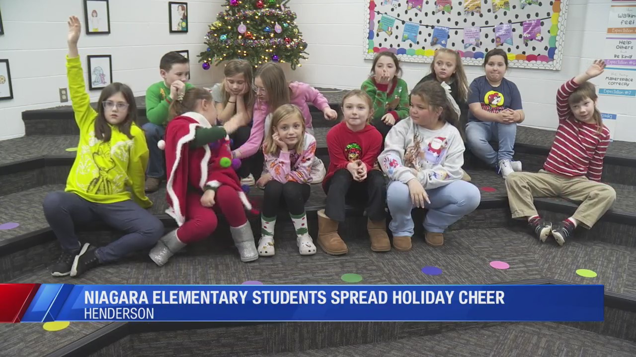 Niagara Elementary Students help spread holiday cheer for chemotherapy ...