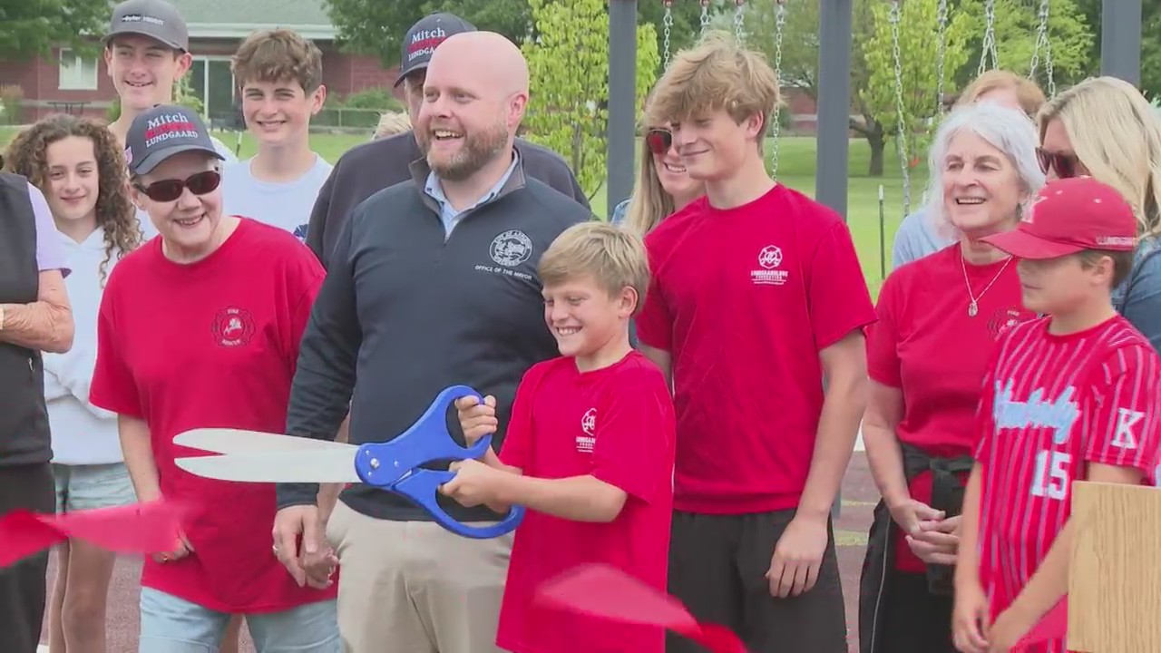 Lundgaard Park in Appleton officially opens in honor of fallen ...