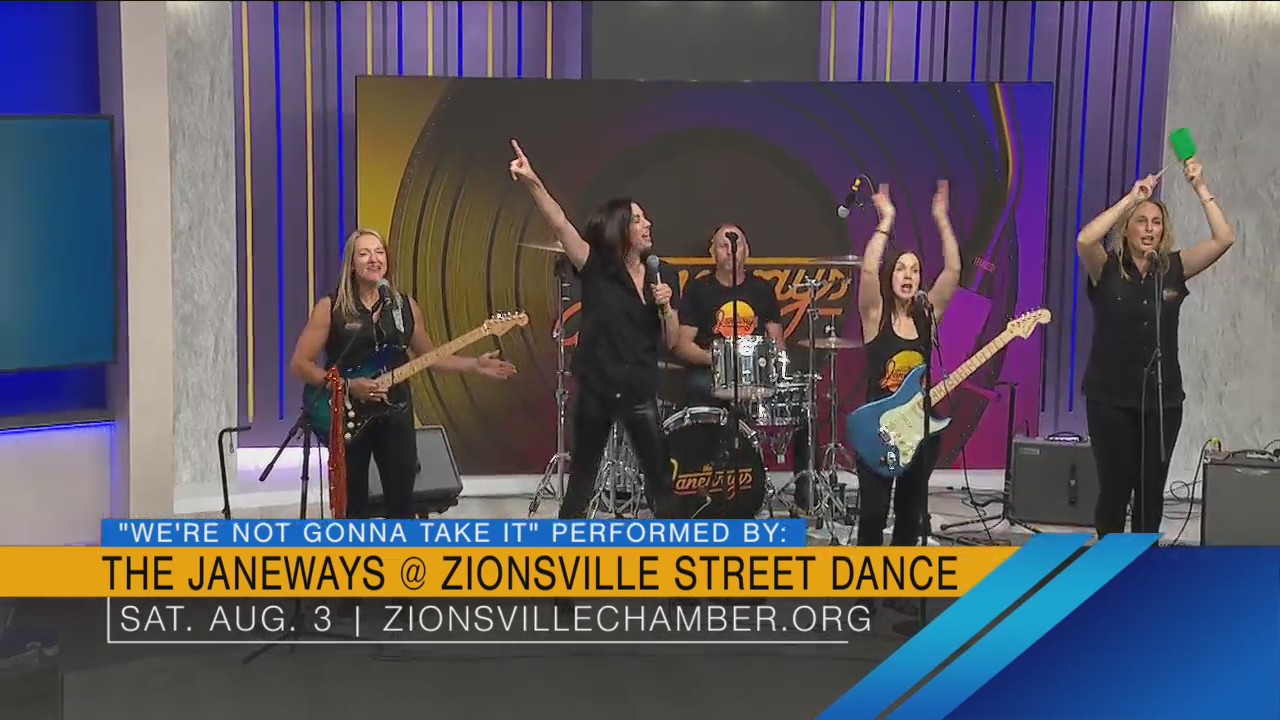 Zionsville Street Dance: The Janeways Perform Live! – 7/31/2024 – Fox 59