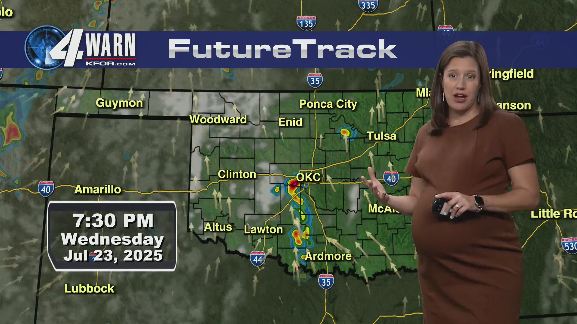Emily Sutton details our storm chances and the dangerous heat (7/23/25 ...