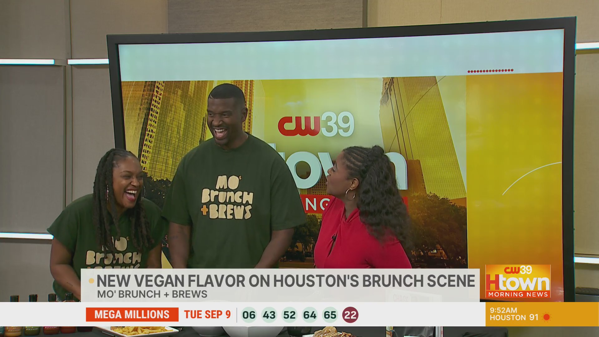 HTOWN Morning News welcomes Mo’ Brunch + Brews Vegan Restaurant – CW39 ...