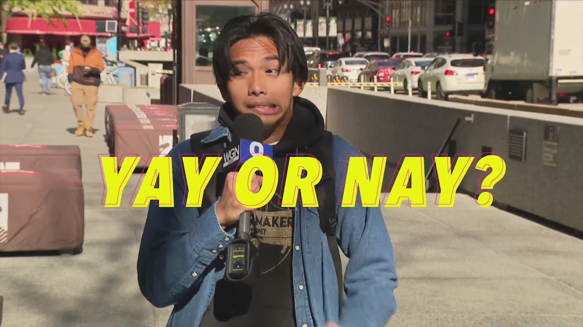 New man on the street game ‘Yay or Nay’ – WGN-TV