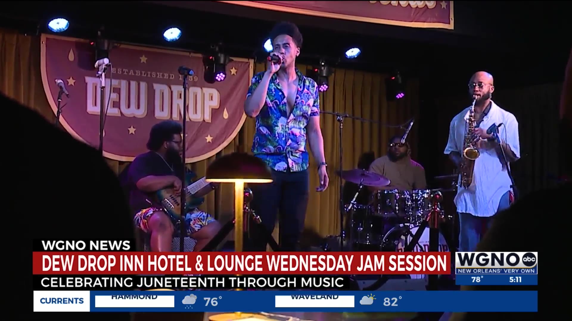 Juneteenth: Dew Drop Inn Jam Session – WGNO