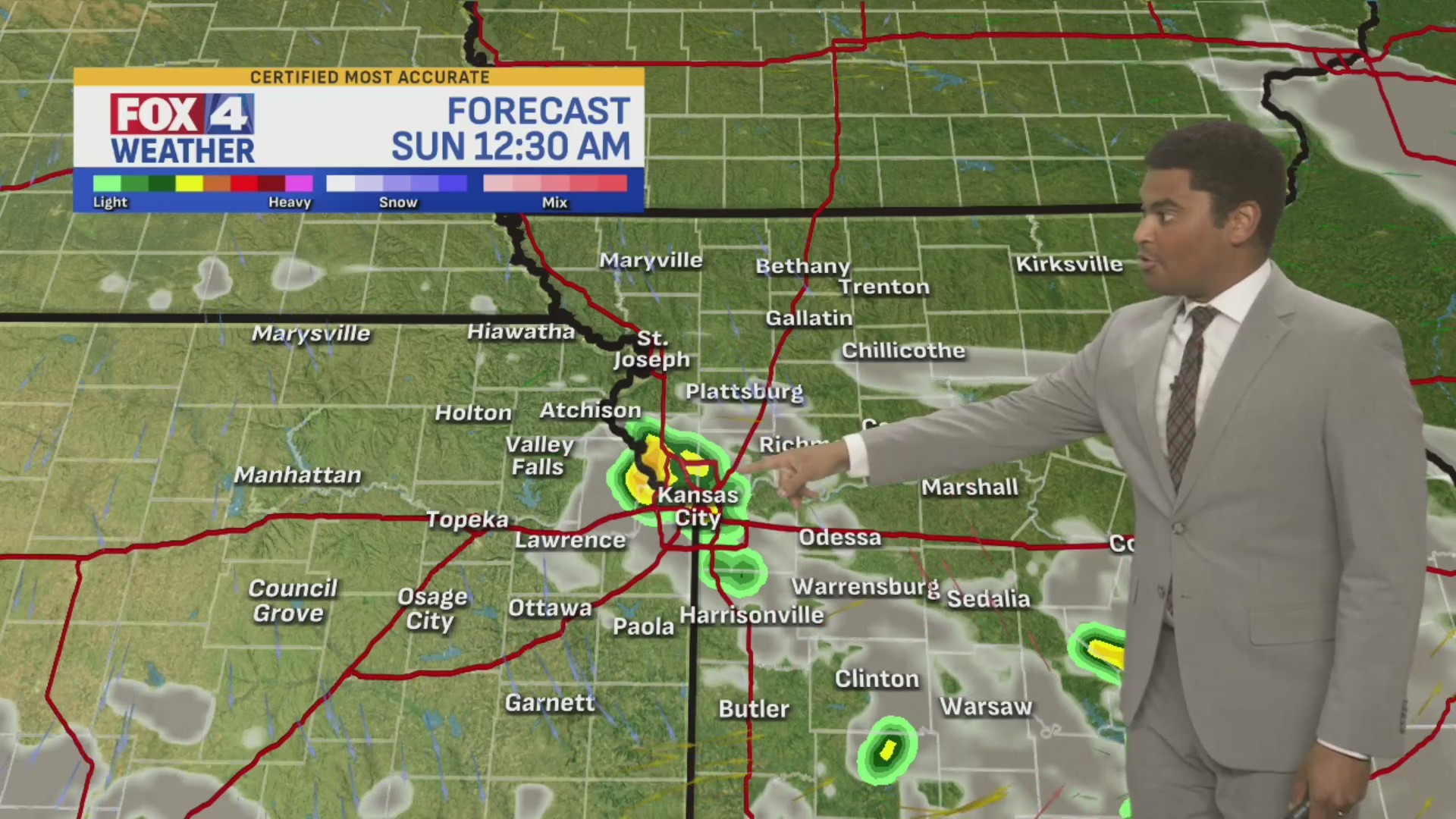 Saturday night forecast – FOX 4 Kansas City WDAF-TV | News, Weather, Sports