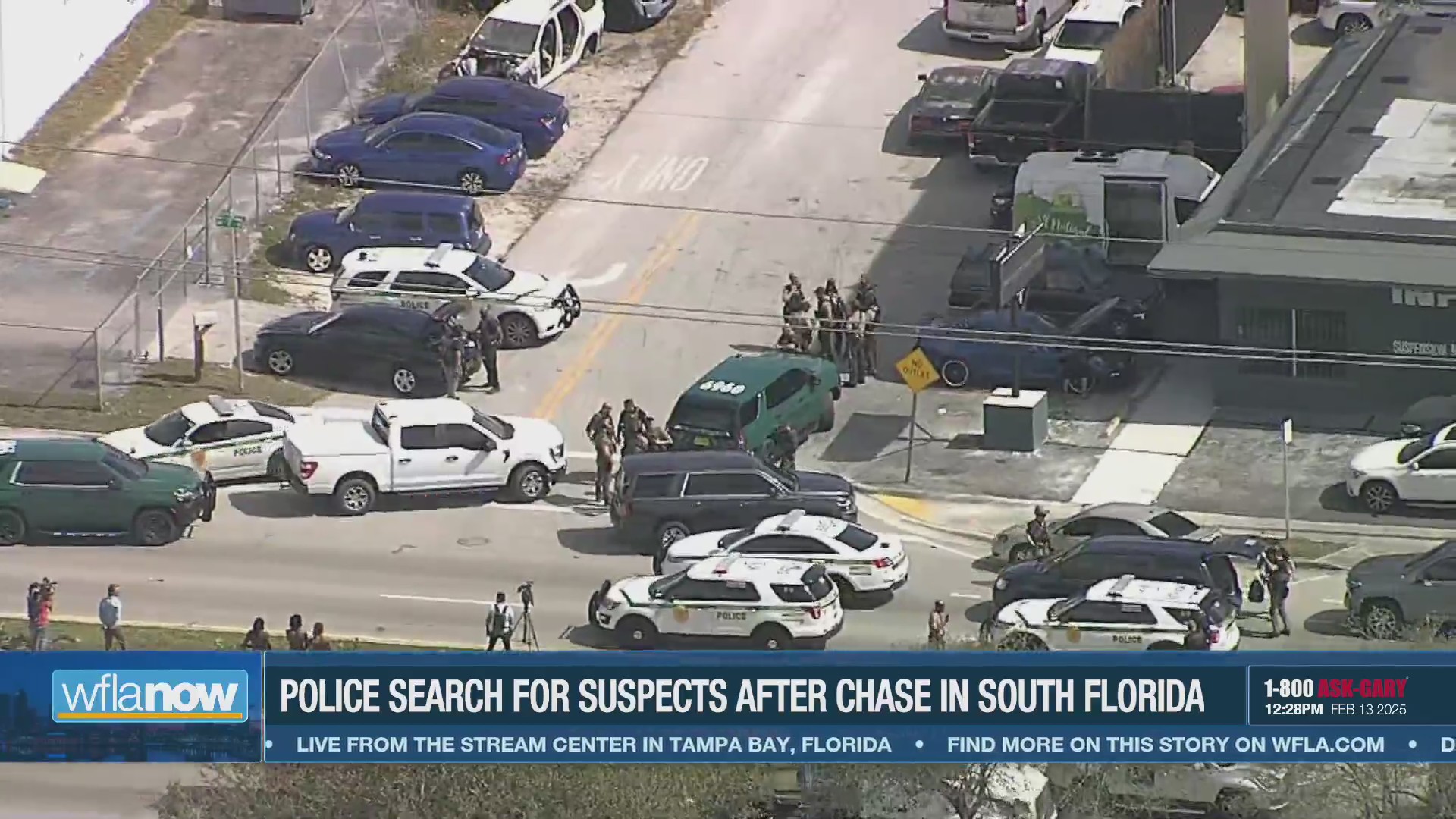 Police search for suspects after chase in South Florida – WFLA