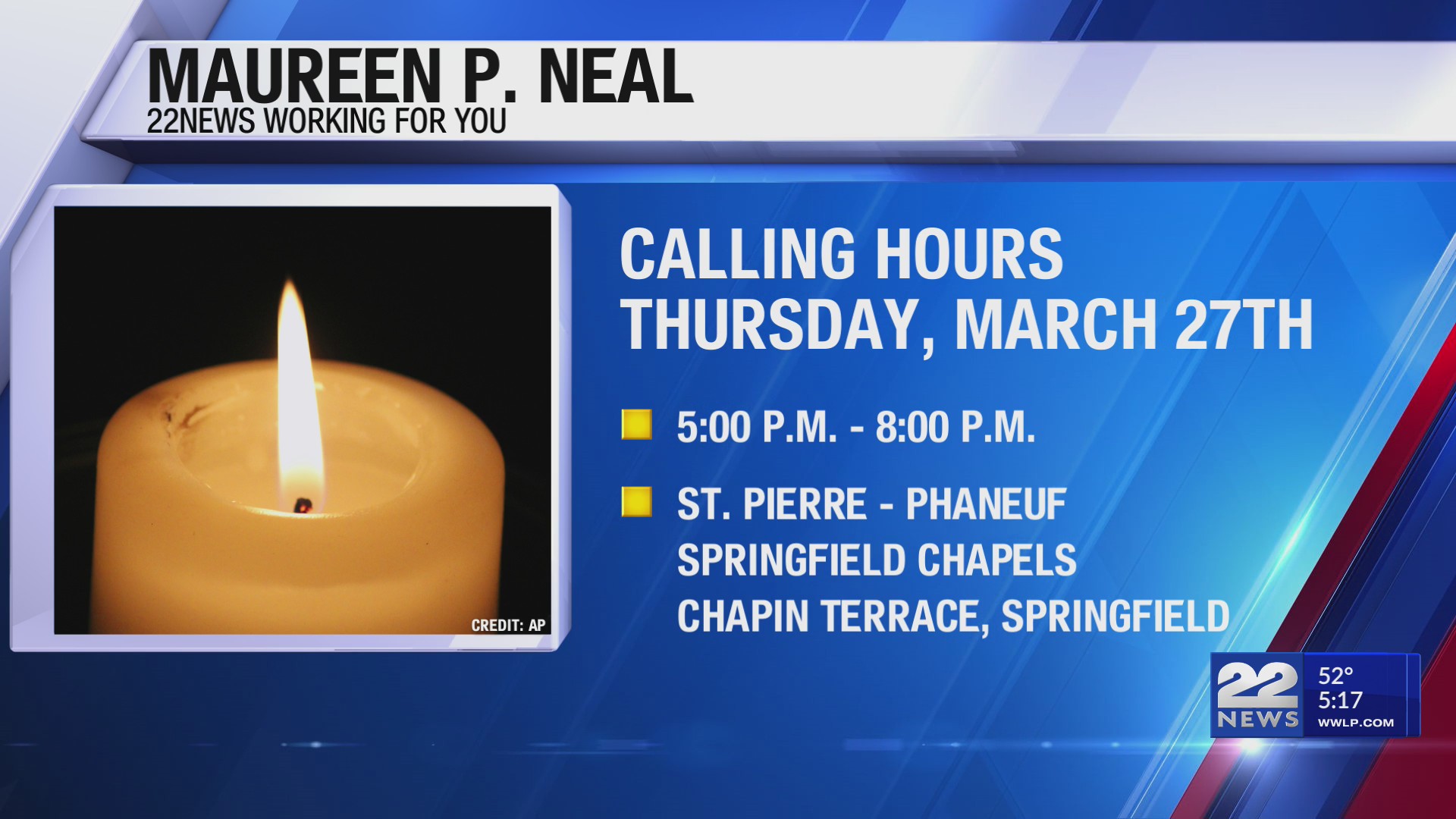 Maureen Neal, wife of Congressman Richard Neal, has died – WWLP