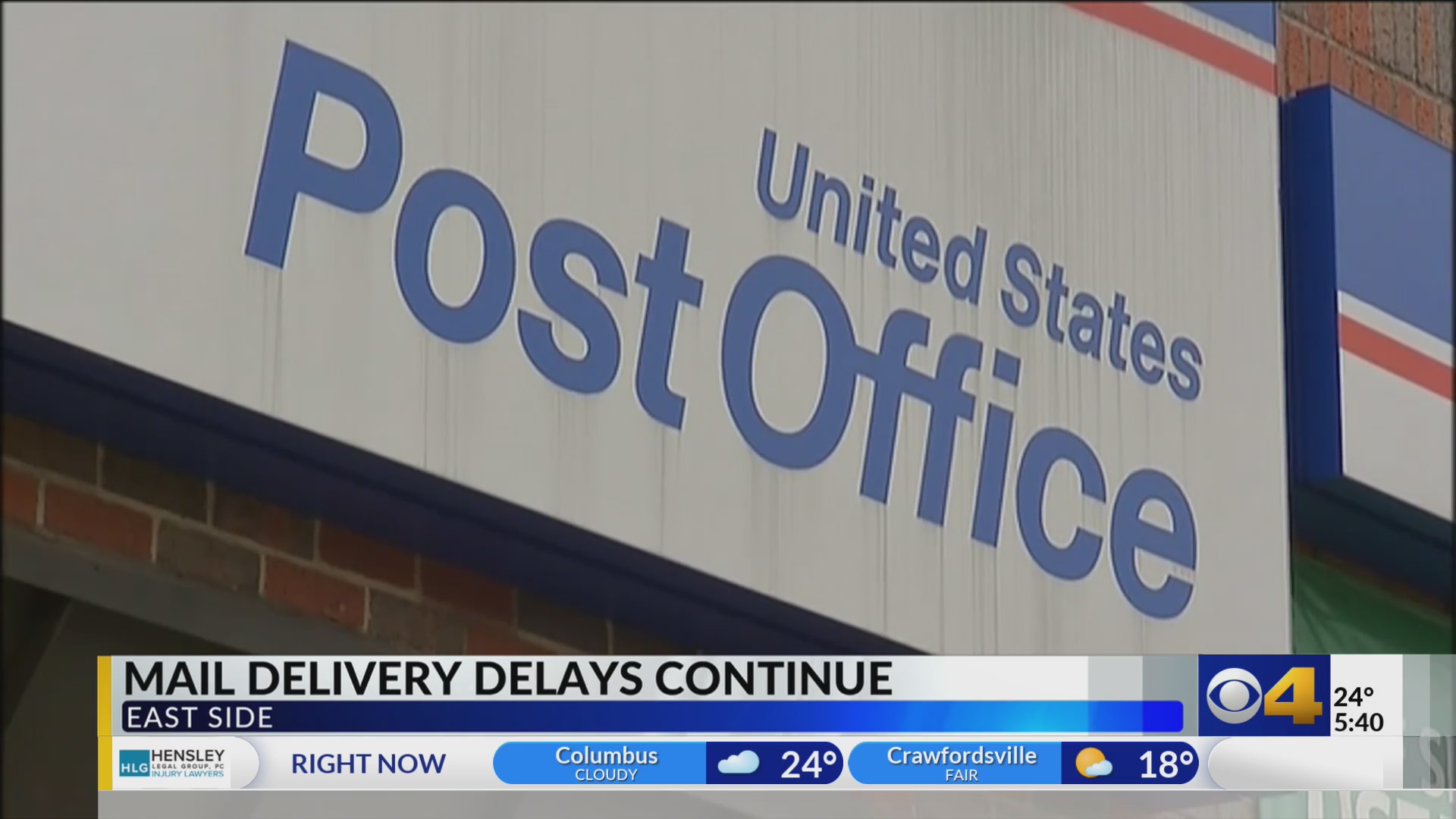 USPS delays continue for central Indiana customers – Fox 59