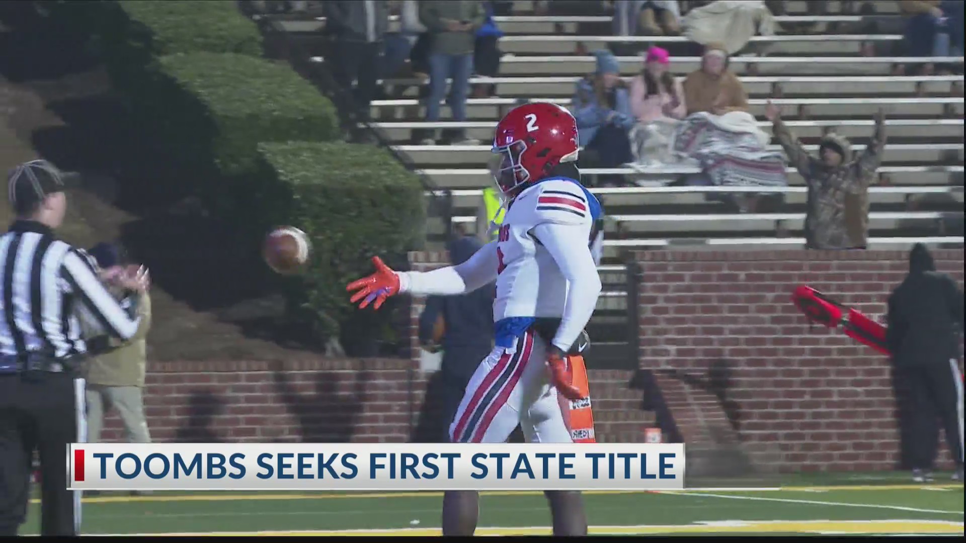 Toombs County football chases first ever state title – WSAV-TV