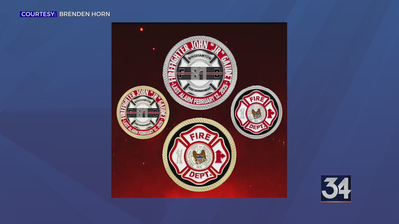 Honor JR Gaudet with challenge coin – WIVT – News 34