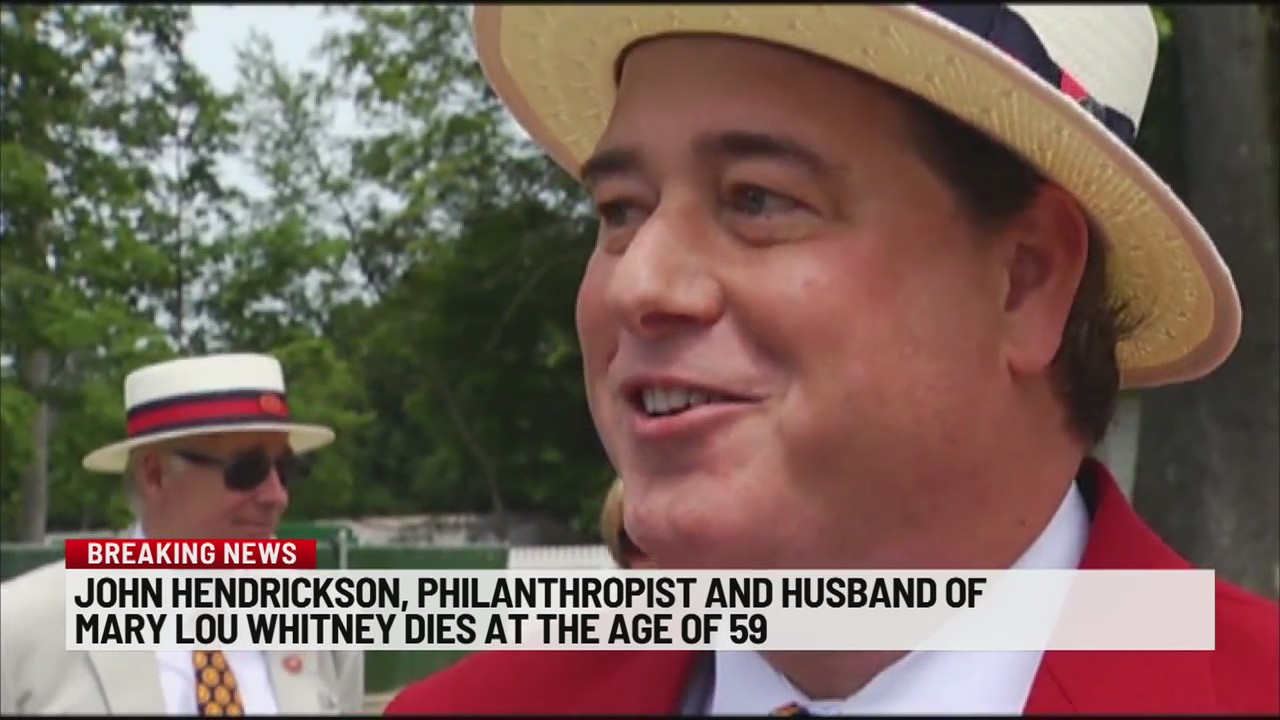John Hendrickson, husband of Marylou Whitney, passes away at 59 ...