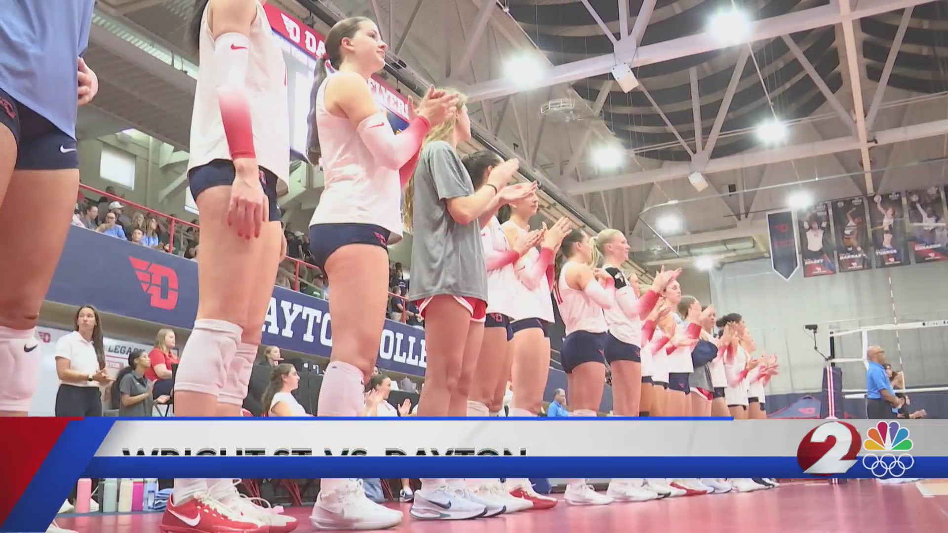 Wright State volleyball sweeps cross-town rival Dayton – WDTN.com