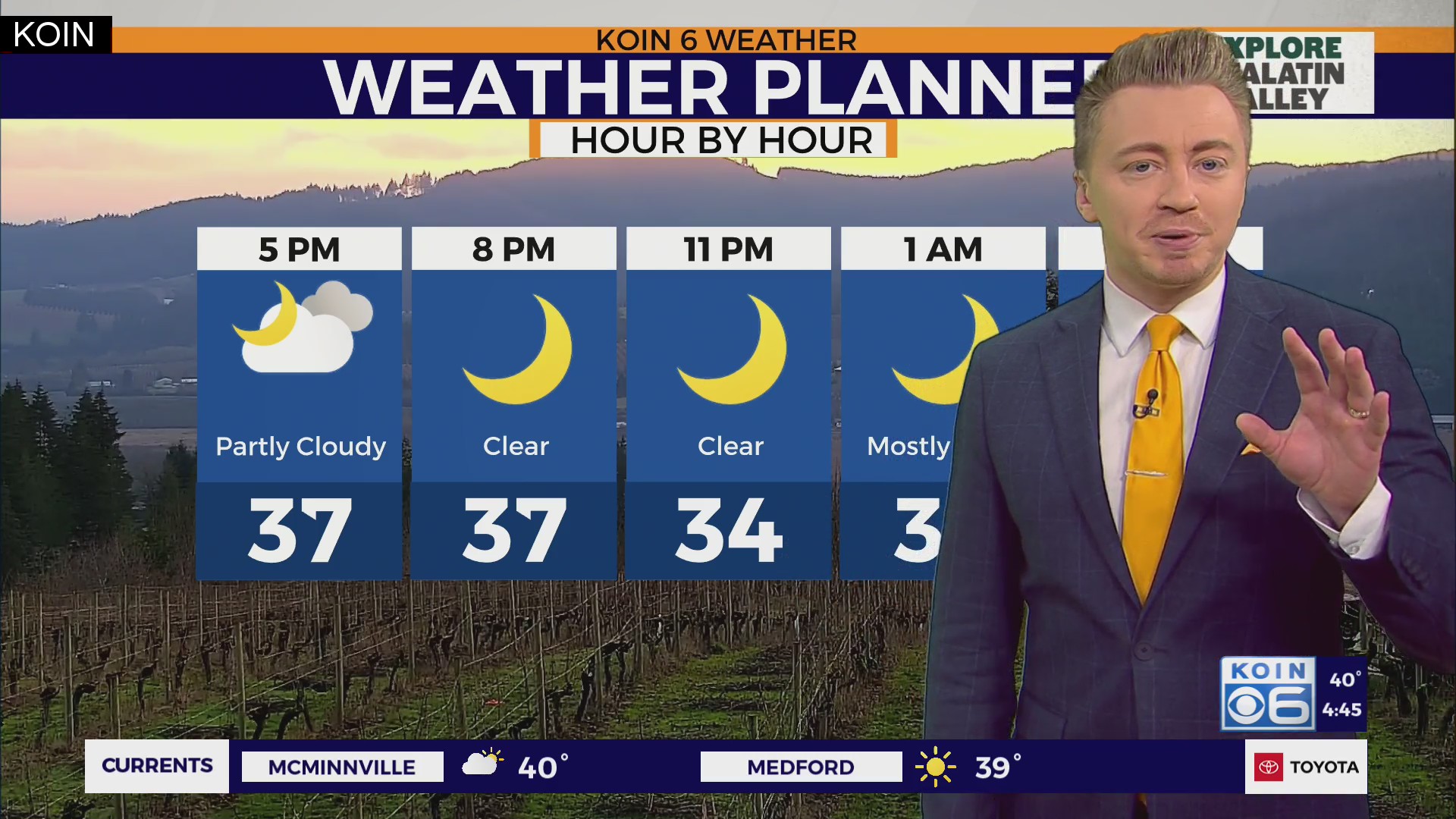 Explore Tualatin Valley weather cam – KOIN.com