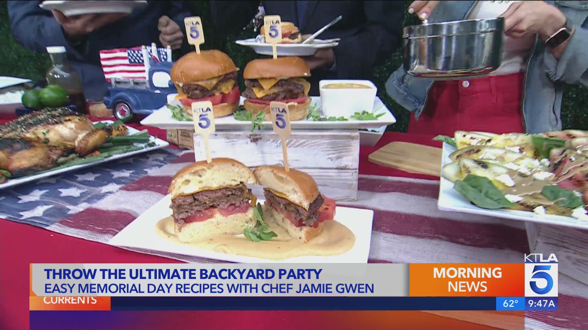 Chef Jamie Gwen shares how host the ultimate backyard party – KTLA