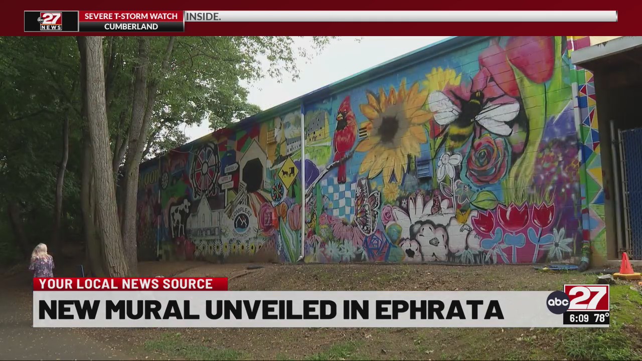 New mural unveiled in Ephrata – ABC27