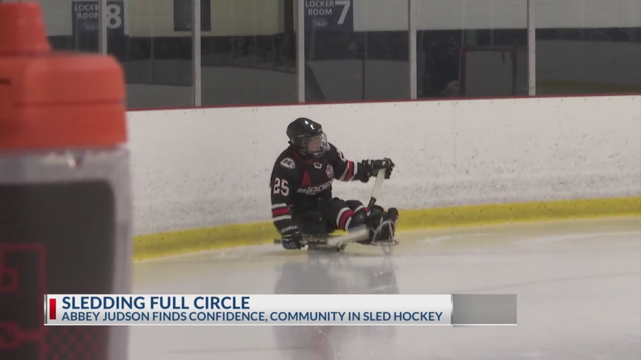 Sled hockey player’s journey comes full circle with the Blue Jackets ...