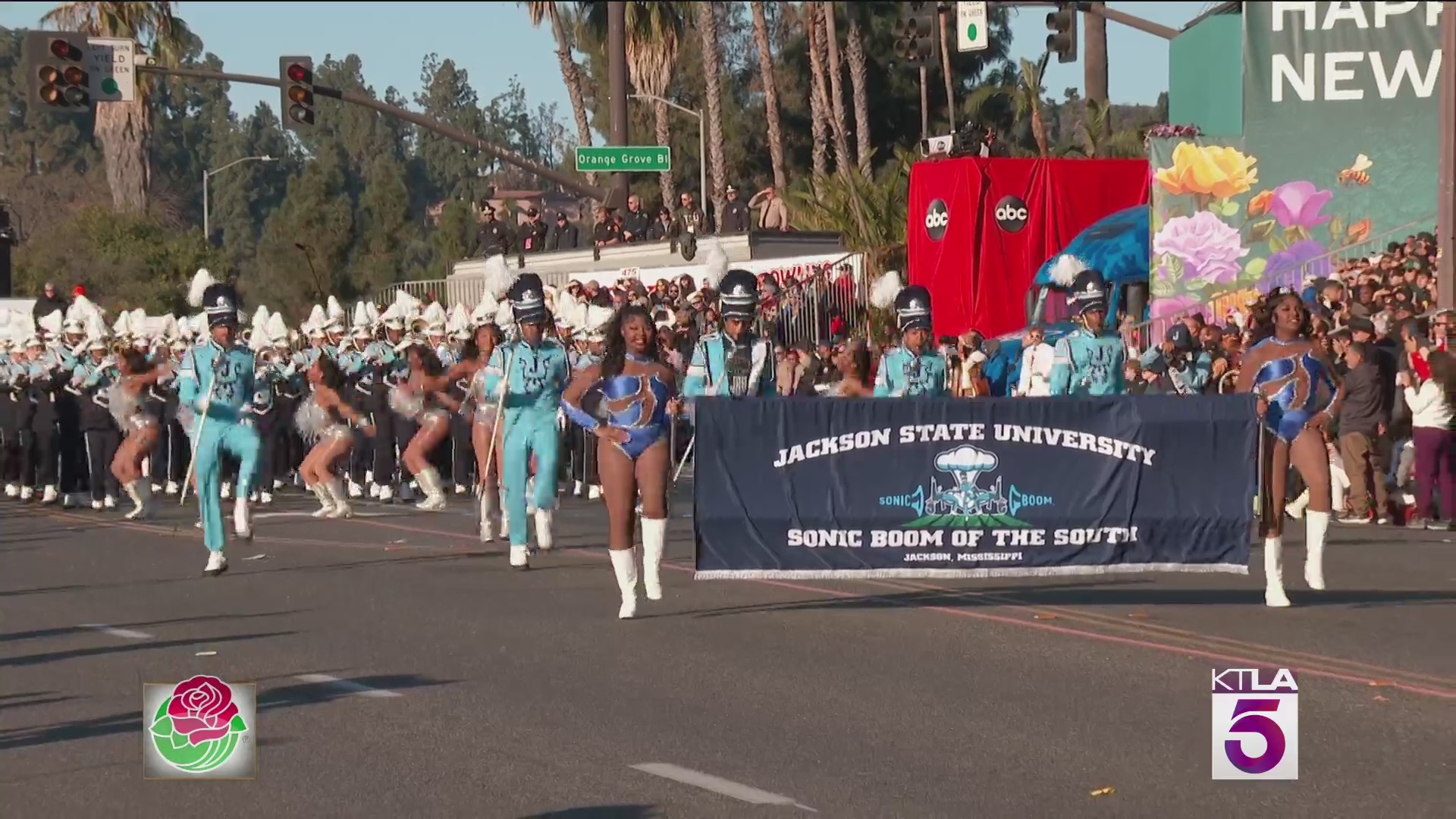 2025 Rose Parade Highlights: Jackson State Marching Band – KTLA