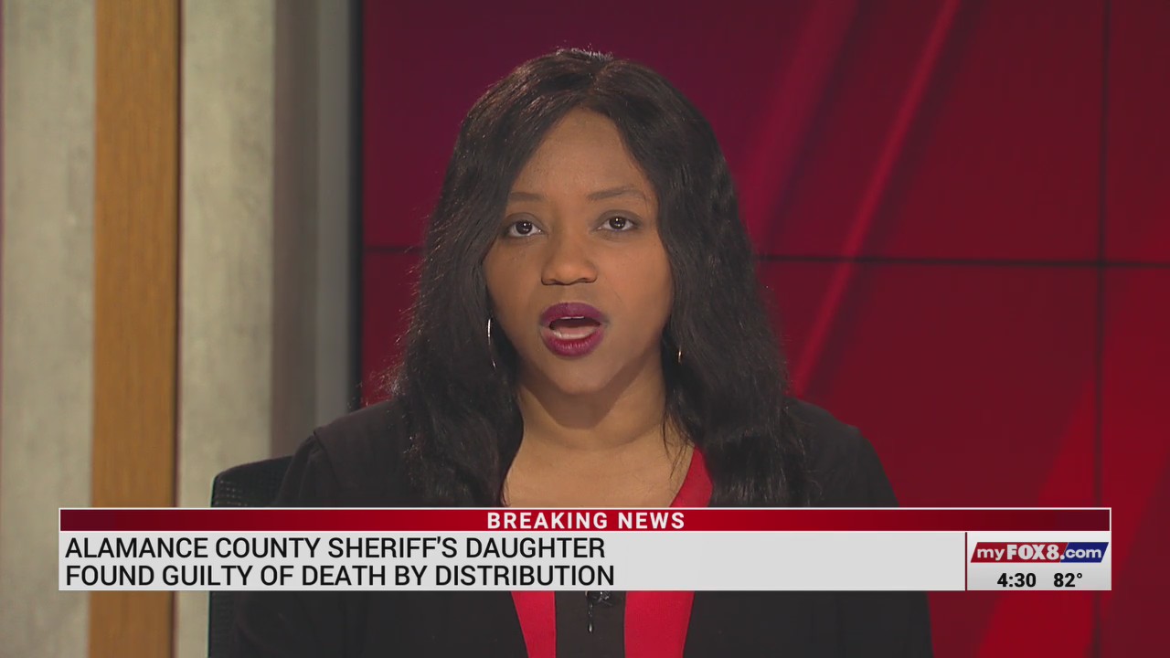 Alamance County sheriff’s daughter found guilty of death by ...