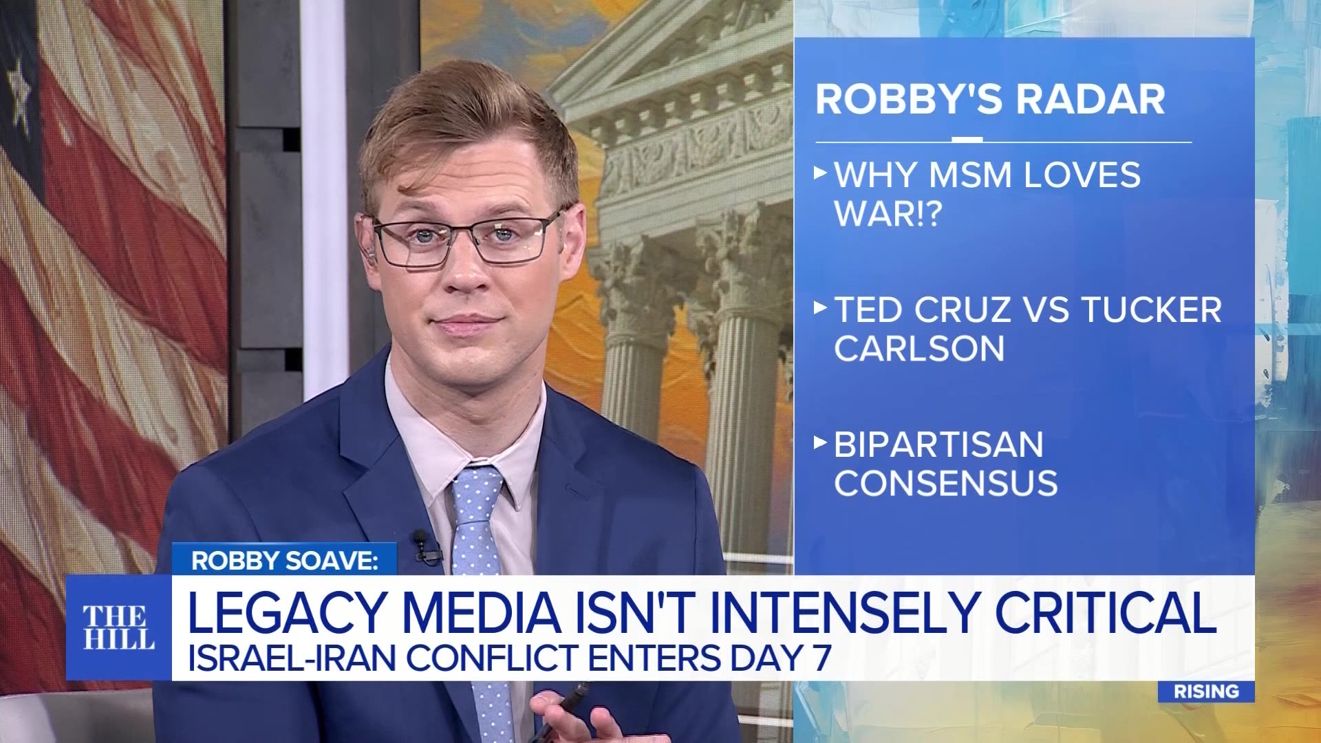 Tucker Carlson demolishes Ted Cruz on Iran, Israel; why MSM loves war ...