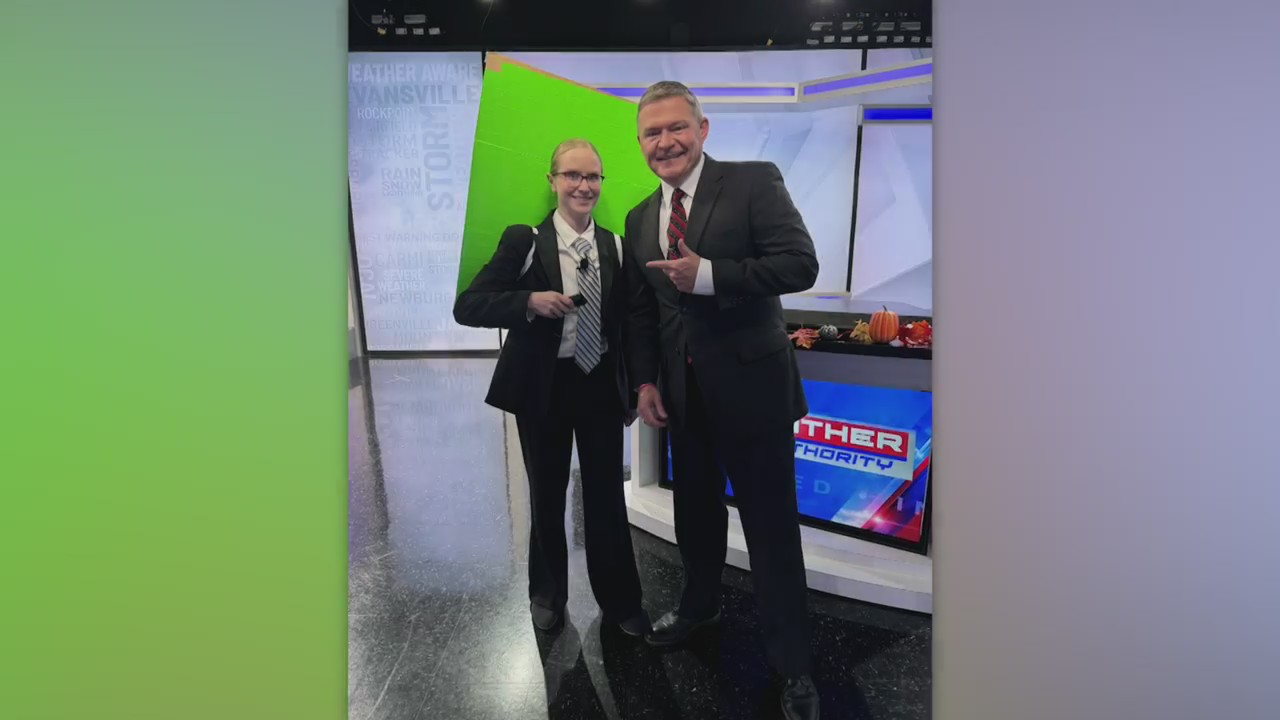 Wayne Hart costume cracks up Shelley Kirk on air – Eyewitness News ...