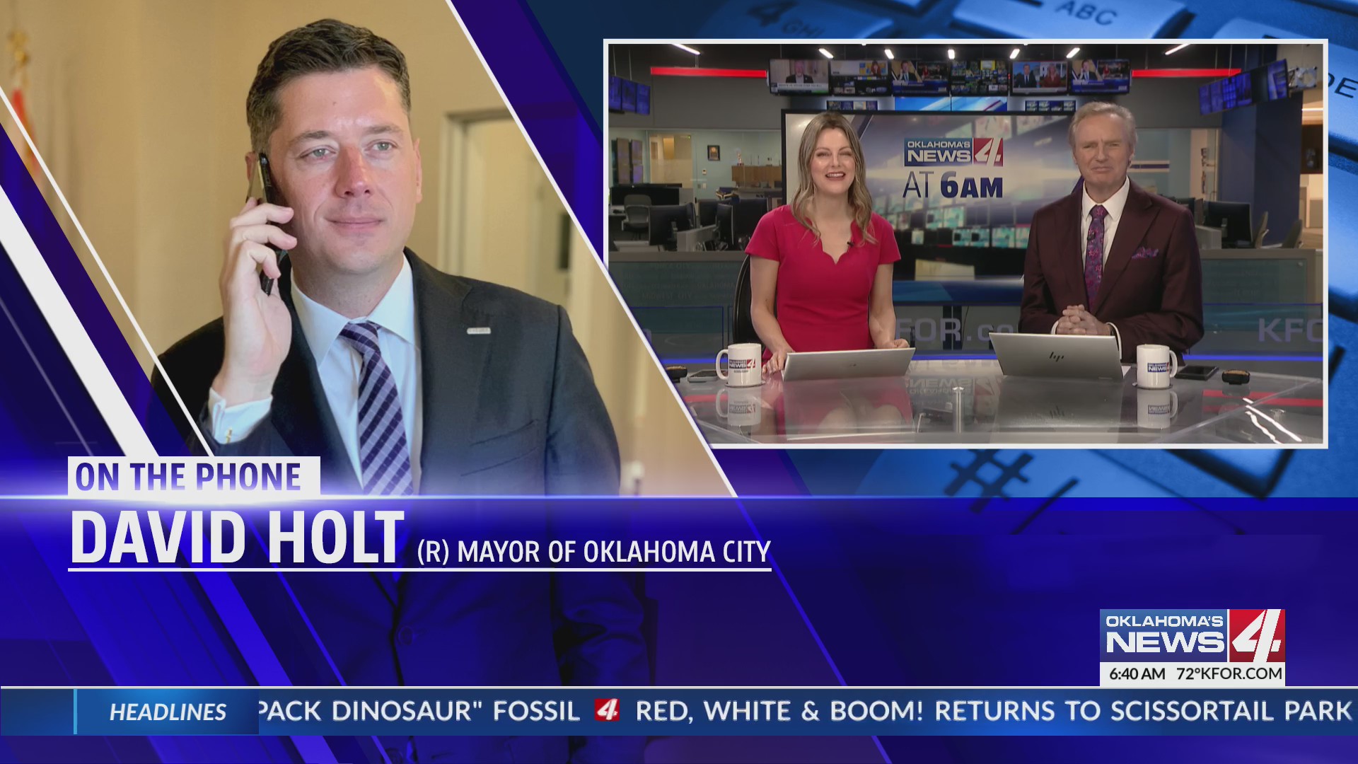 Mayor David Holt on the Hotline: June 26, 2025 – KFOR.com Oklahoma City