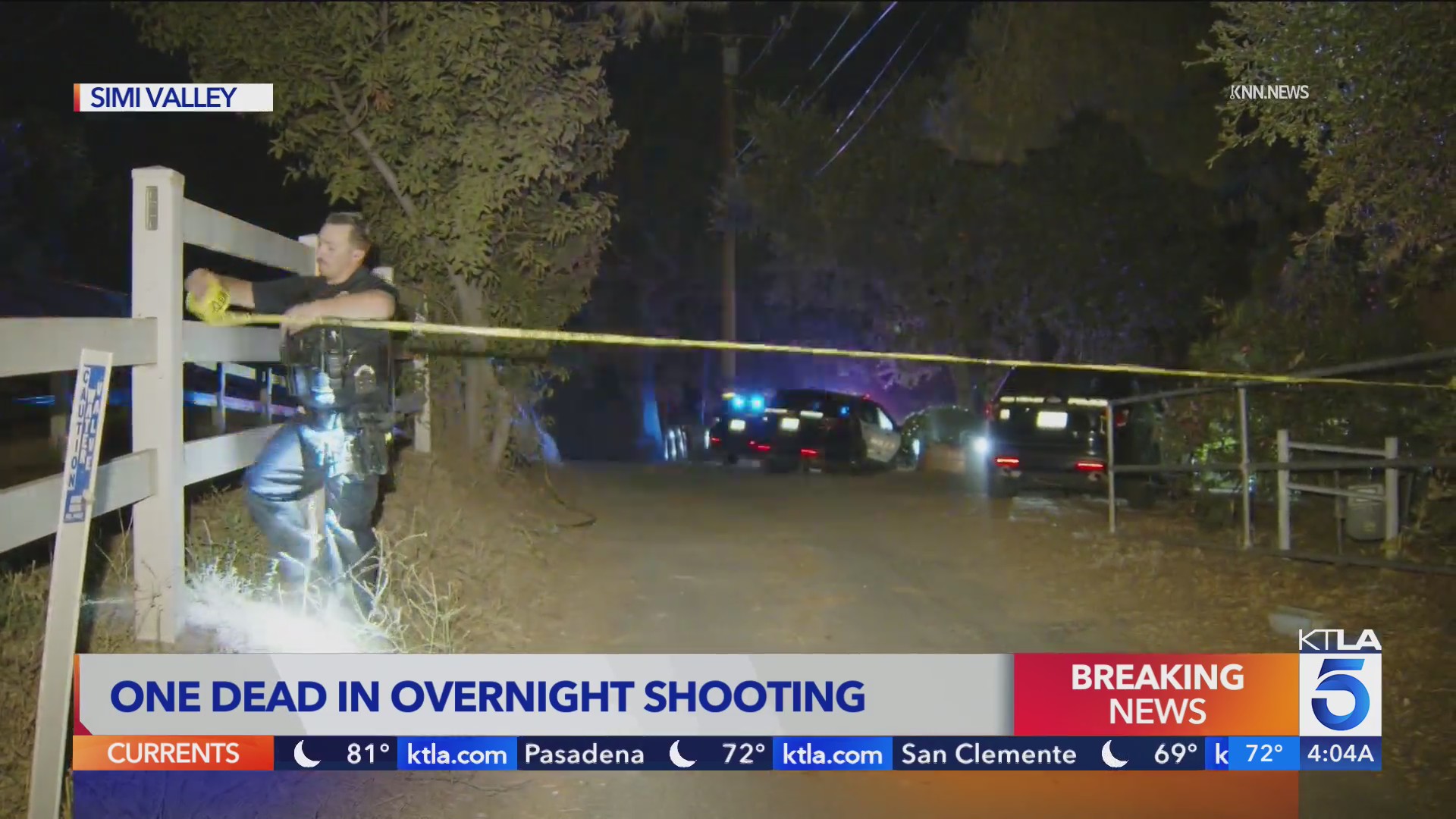 Man fatally shot during altercation on Simi Valley bike path – KTLA
