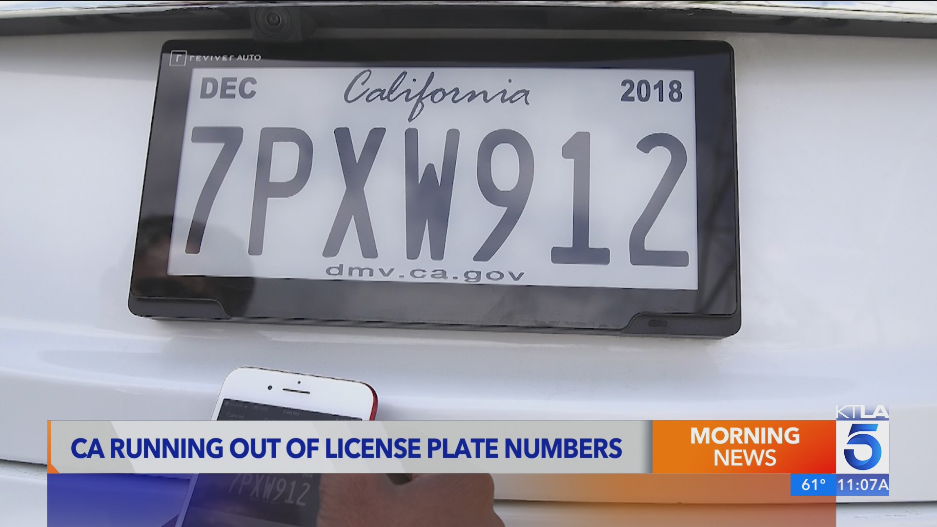 California nearly out of license plate numbers – KTLA