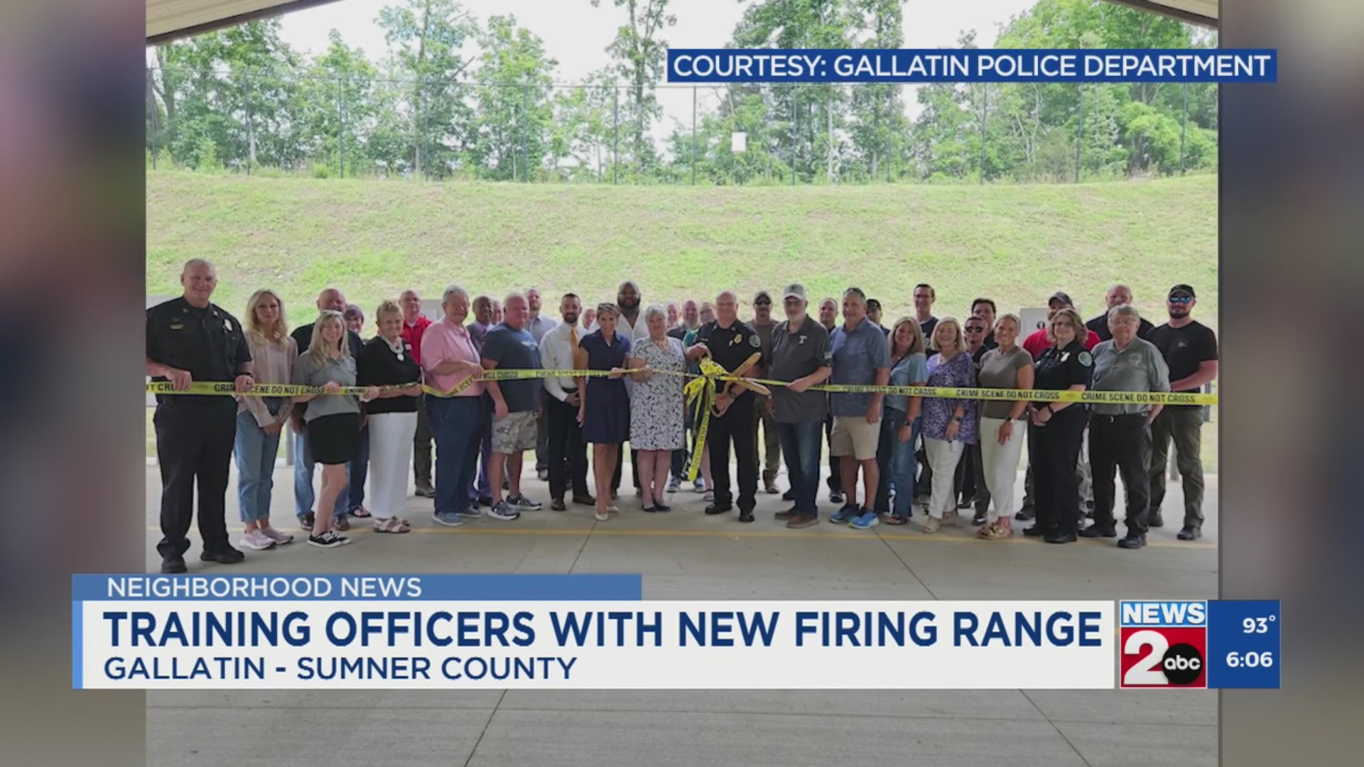 Gallatin Police Department training officers with new firing range ...