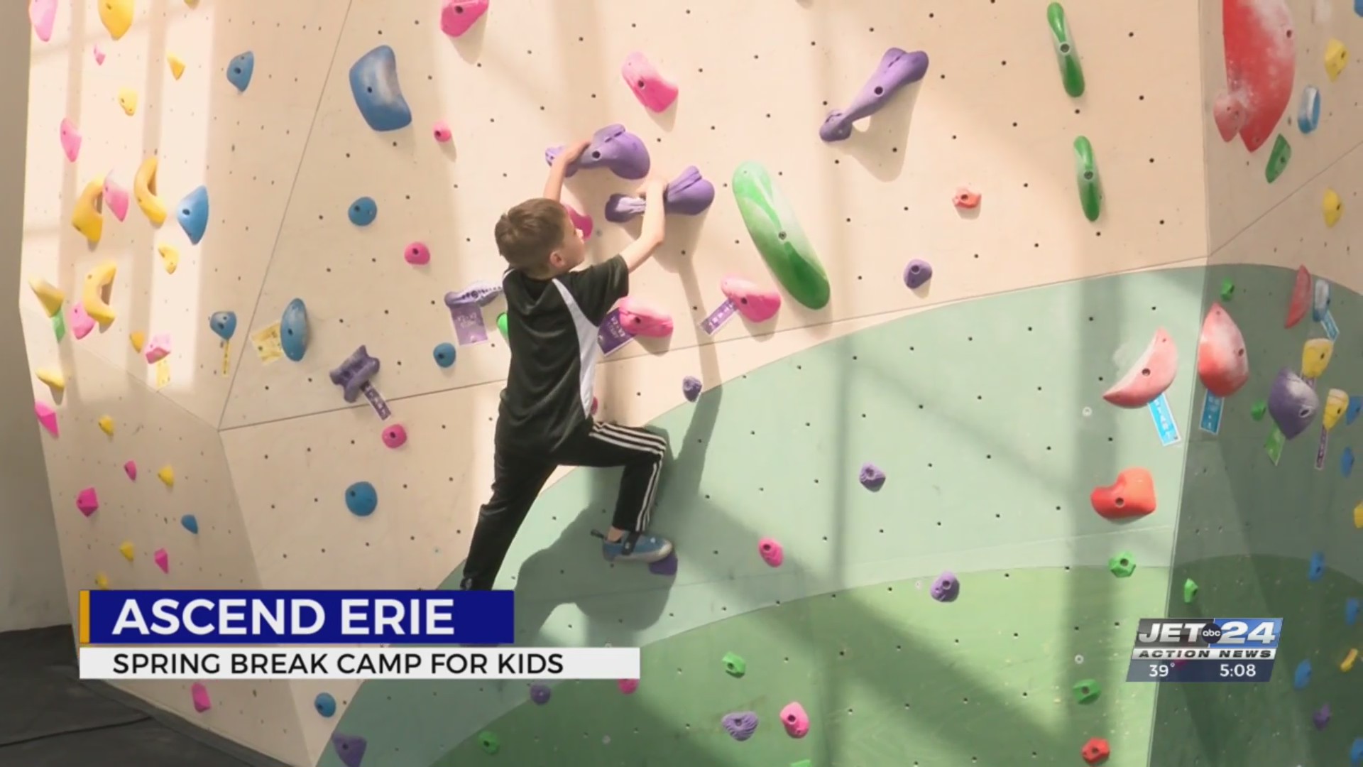 Climb into spring break at ASCEND Erie’s Spring Break Camp – WJET/WFXP ...