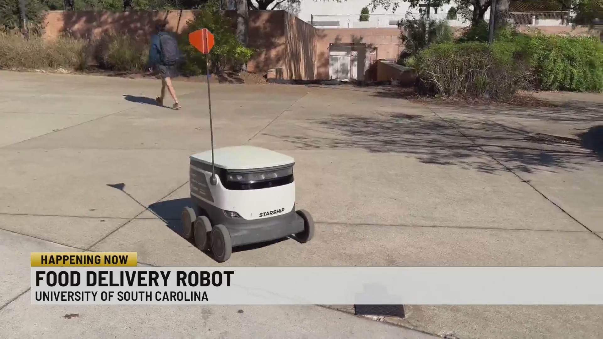 Grubhub Starship robots making food delivery easier at USC – WSPA 7NEWS