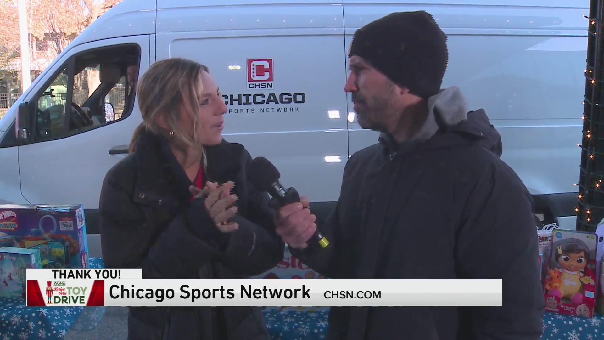 Chicago Sports Network at 2024 WGN Toy Drive – WGN-TV