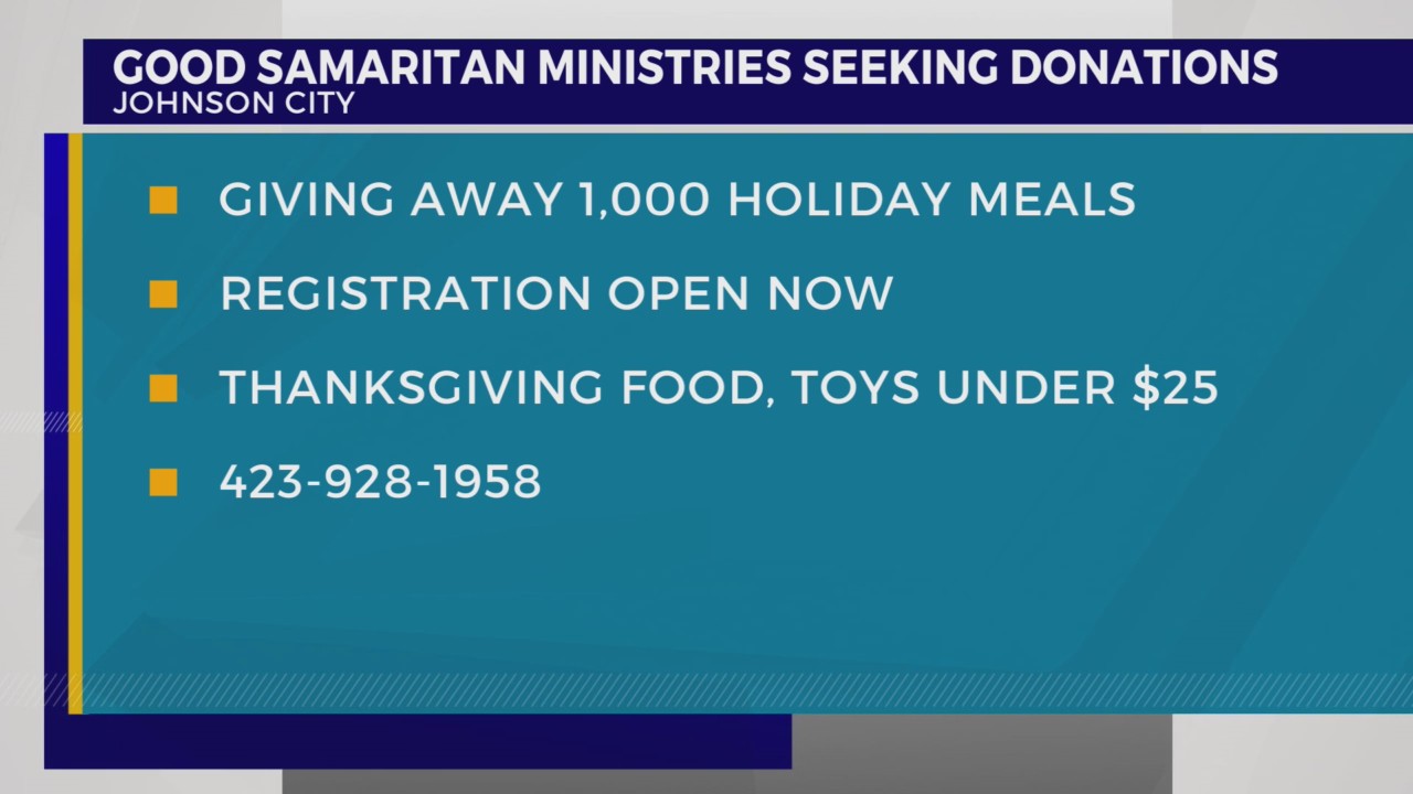 Good Samaritan Ministries seeking donations for ‘Hope for the Holidays ...