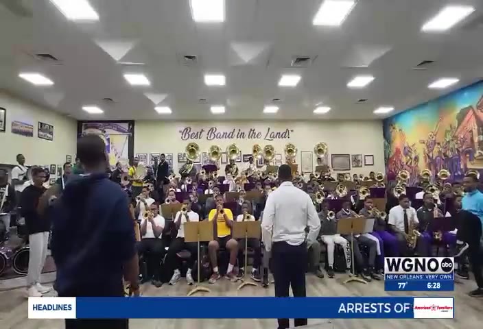 St. Aug’s ‘Marching 100’ band helps celebrate ‘Tiana’s Bayou Adventure ...