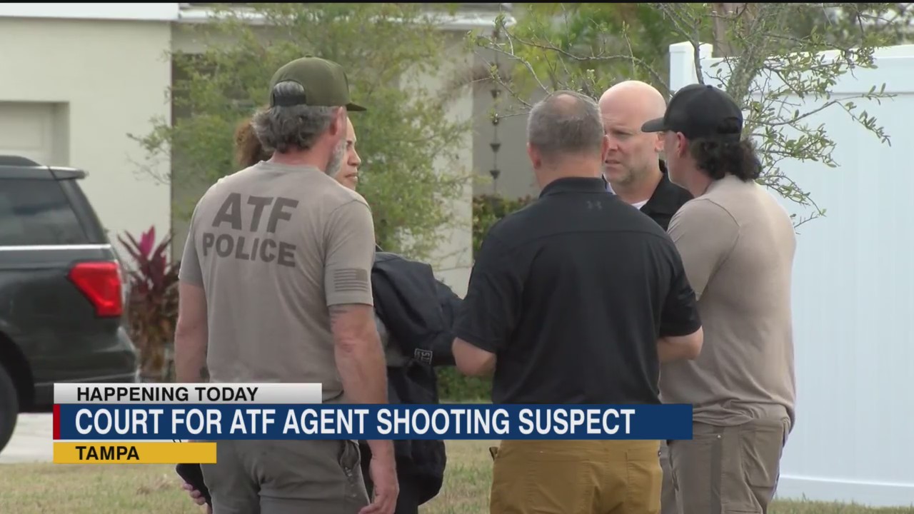 Suspect in Riverview ATF Agent shooting in court – WFLA