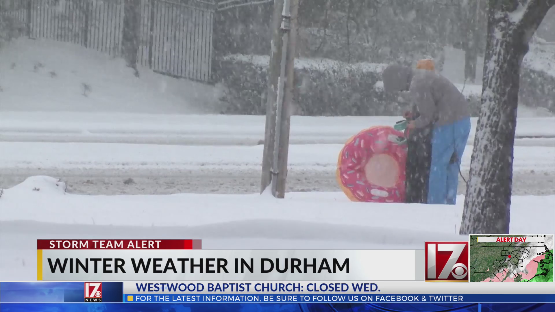 Winter weather in Durham – CBS17.com