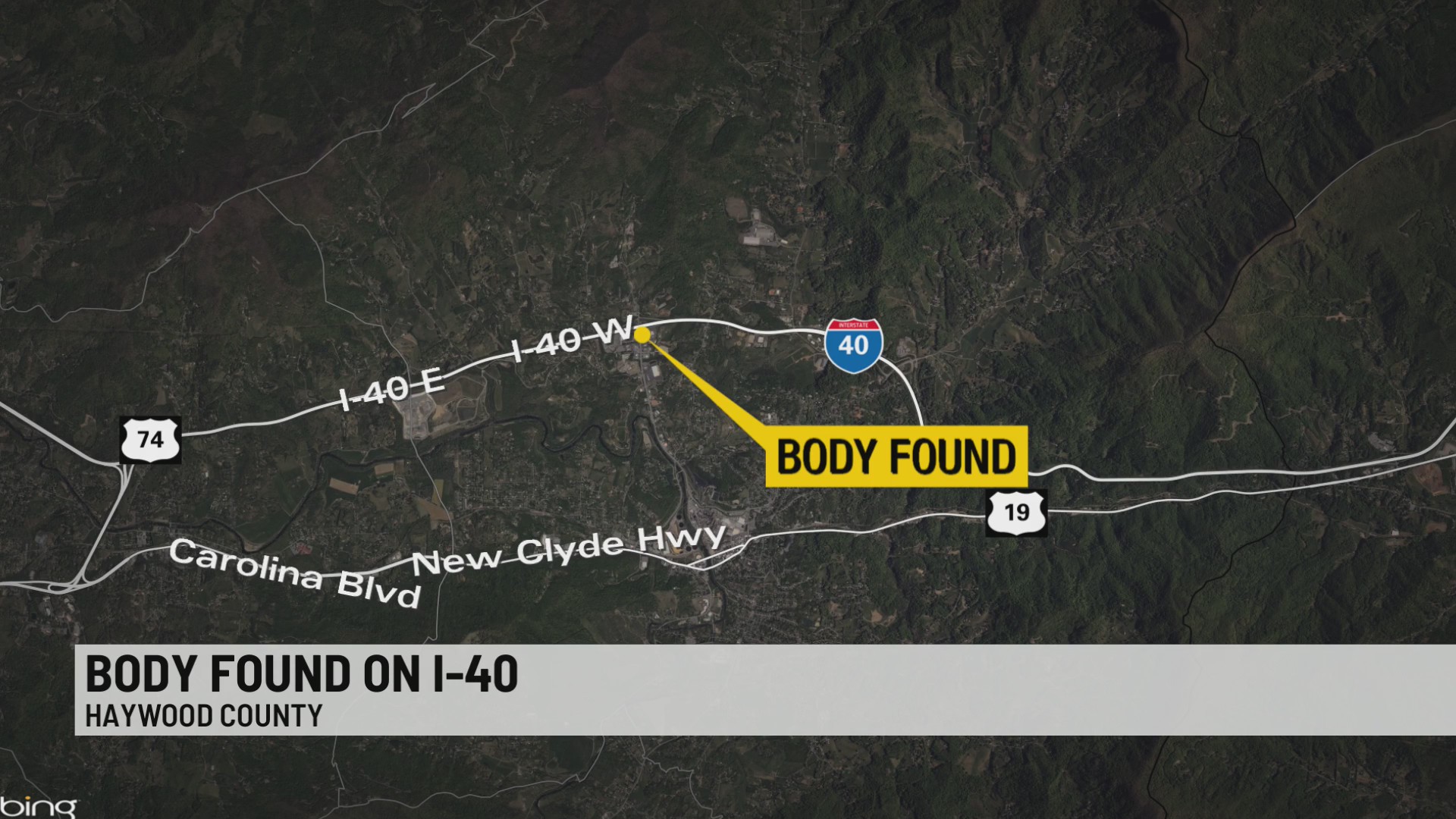 Man’s body found on I-40 in Haywood Co.: NCHP – WSPA 7NEWS