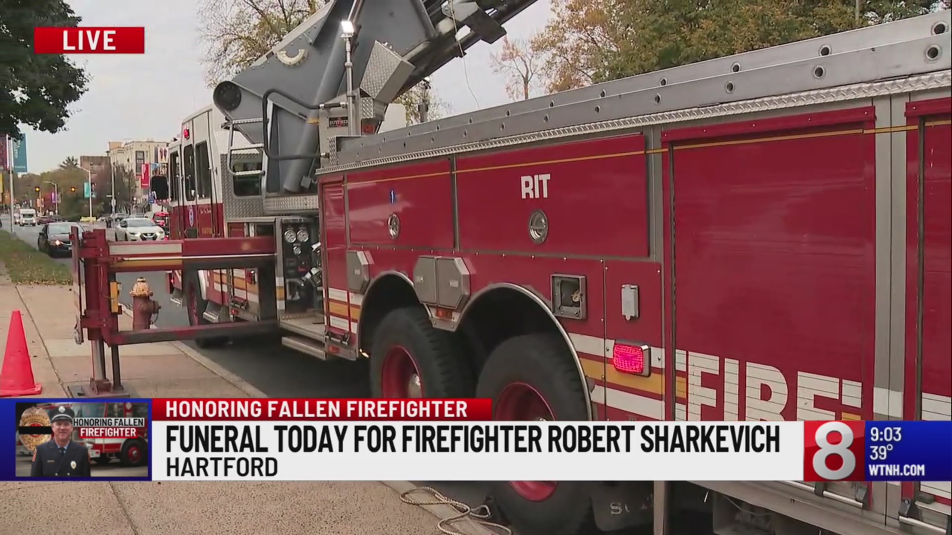 Funeral for fallen Wethersfield firefighter happening today – WTNH.com